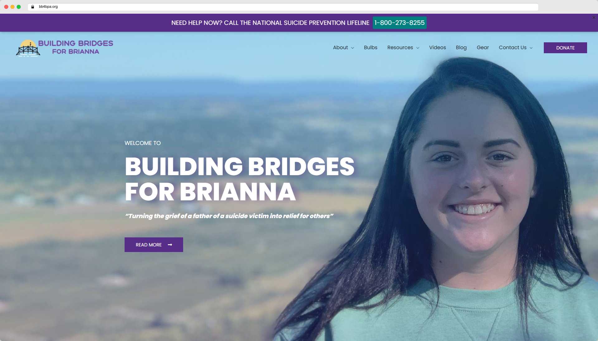 Building Bridges for Brianna - Nicely Done Sites